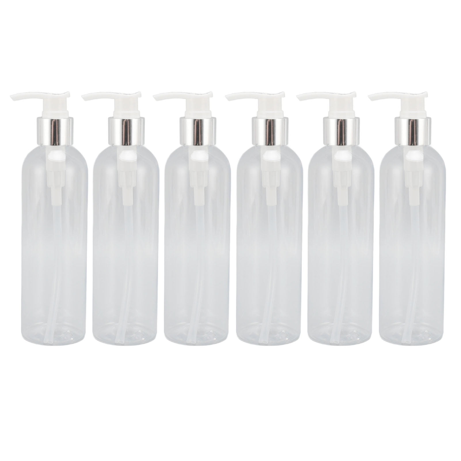 Clear Plastic Pump Bottle Dispenser Empty Refillable Massage Oil Bottle ...