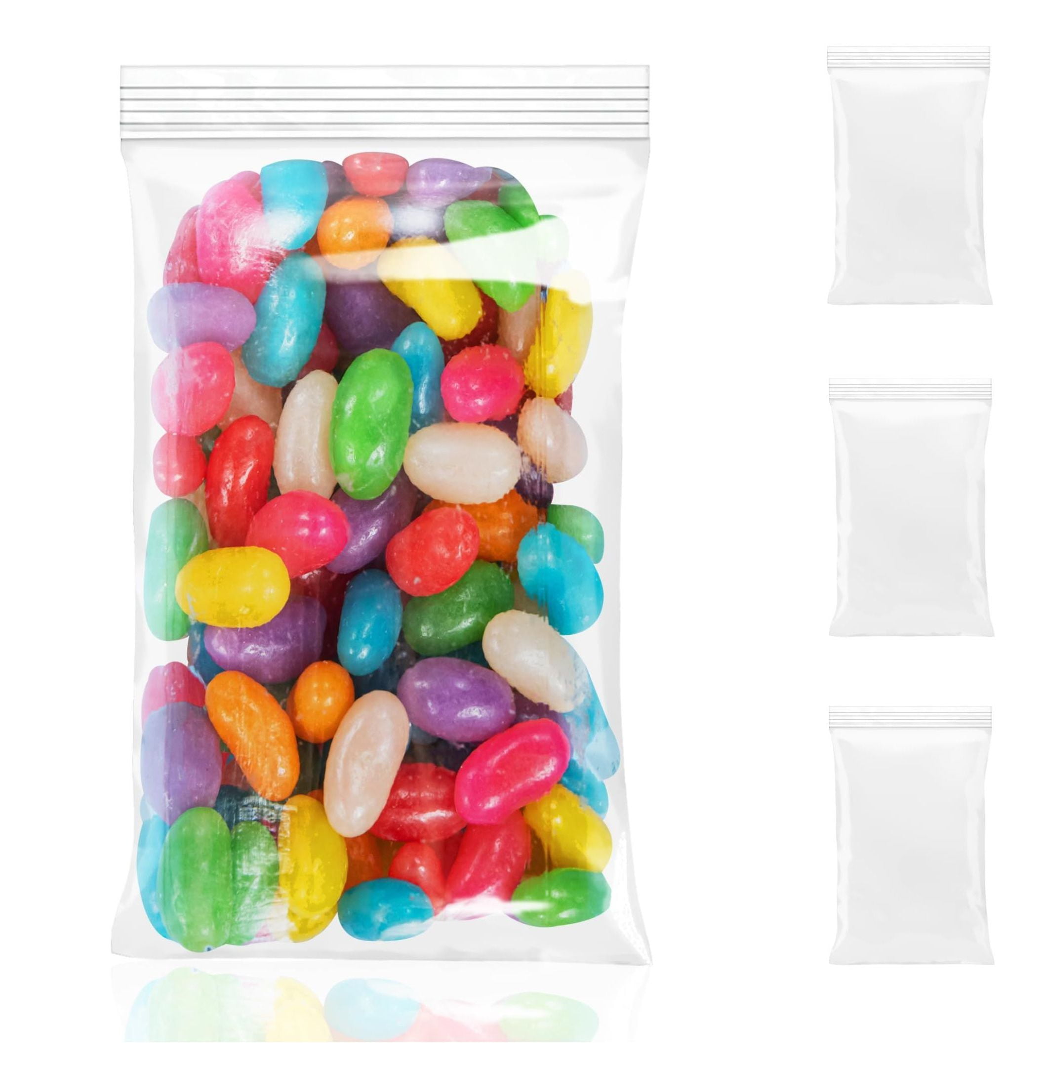 Clear Plastic Reclosable Zipper Bags, 3 x 5 Inches. 2000 Pack 2 Mil ...