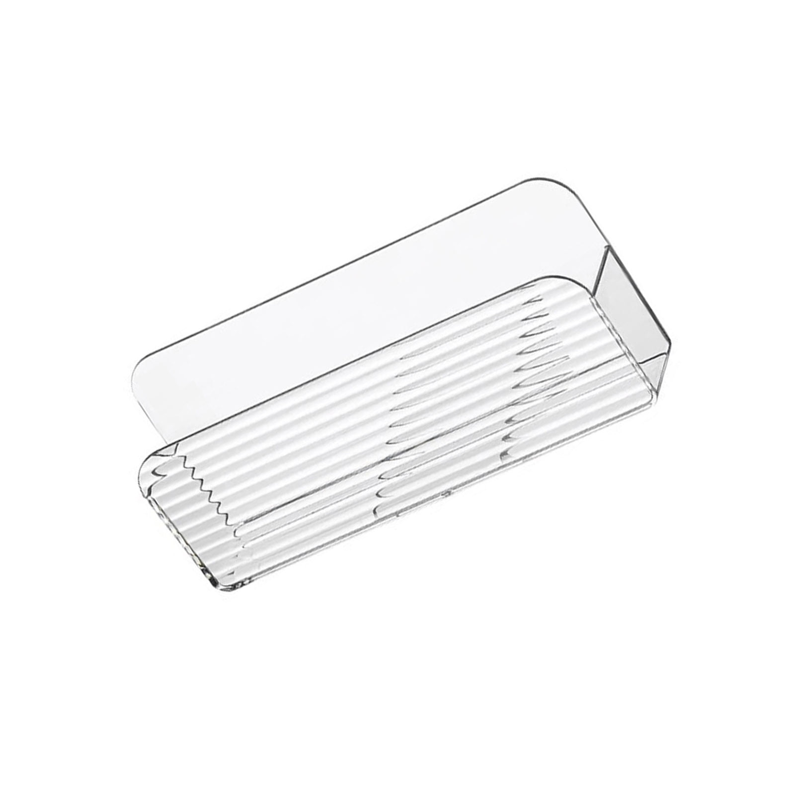 Clear Plastic Remote Holder For Wall Mount Storage Organizers Easy To ...