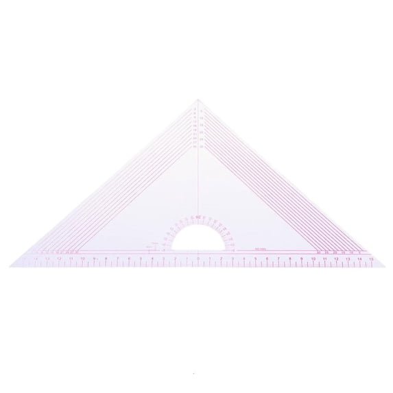 Clear Plastic Ruler Sewing Ruler Perfect for Patchwork & Quilting ...