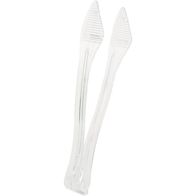 Clear Plastic Serving Tongs, 2ct - Walmart.com