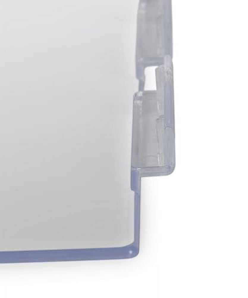 Clear Plastic Shelves for Slatwall - 10”L x 4”W - Pack of 5 - Walmart.com