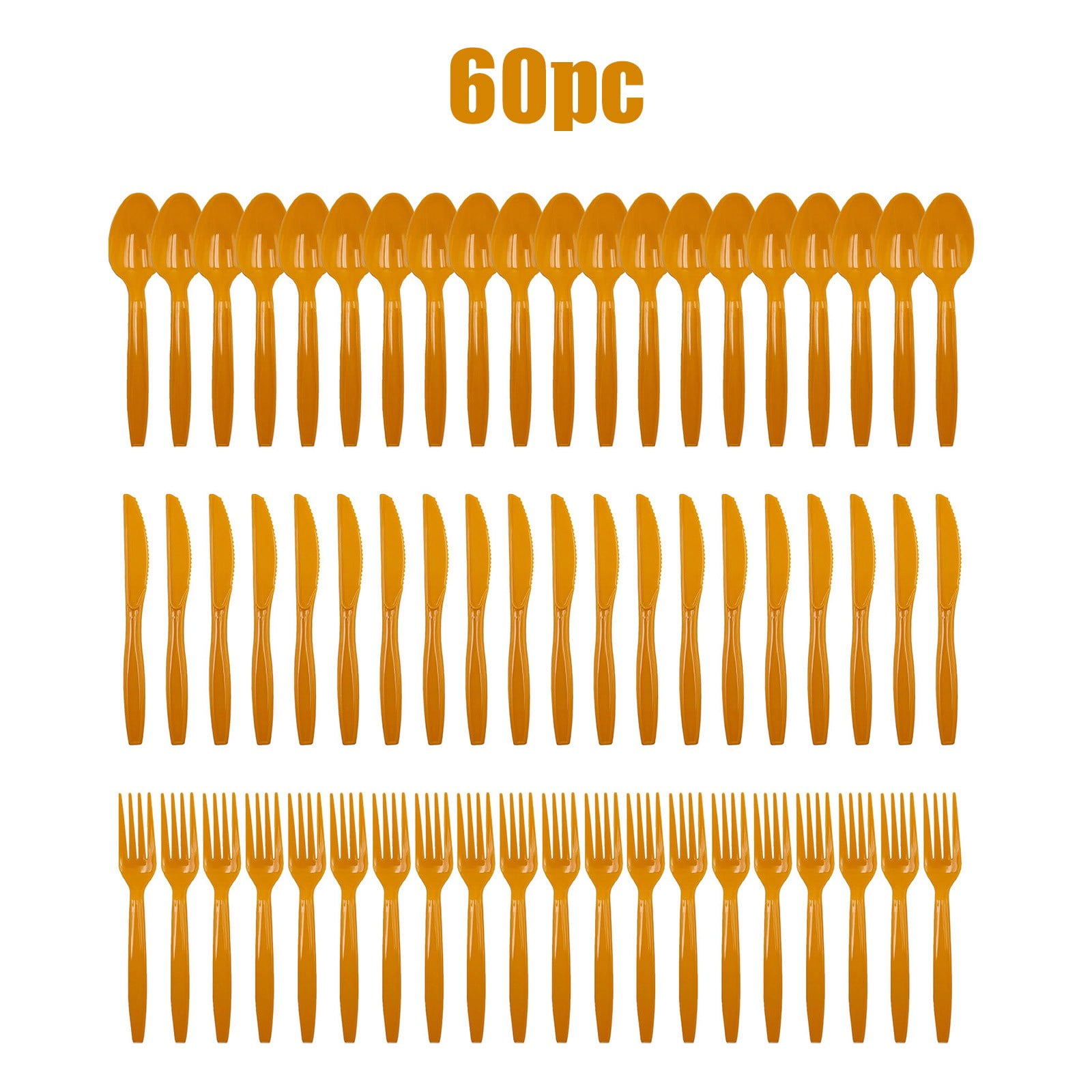 Clear Plastic Spoon Party Disposable Forks Utensils Plastic Cutlery ...