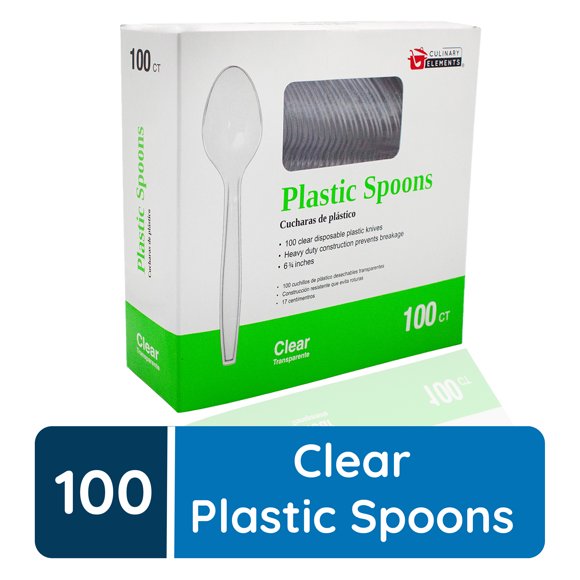 Plastic Spoons in Disposable Tableware - Walmart.com