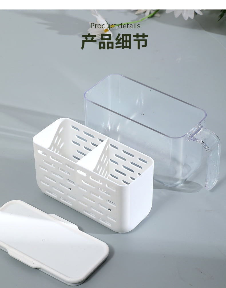 GARVALON Organizing Fruits and Vegetables Box White 1Pack 6.3X3.1X2.8In ...