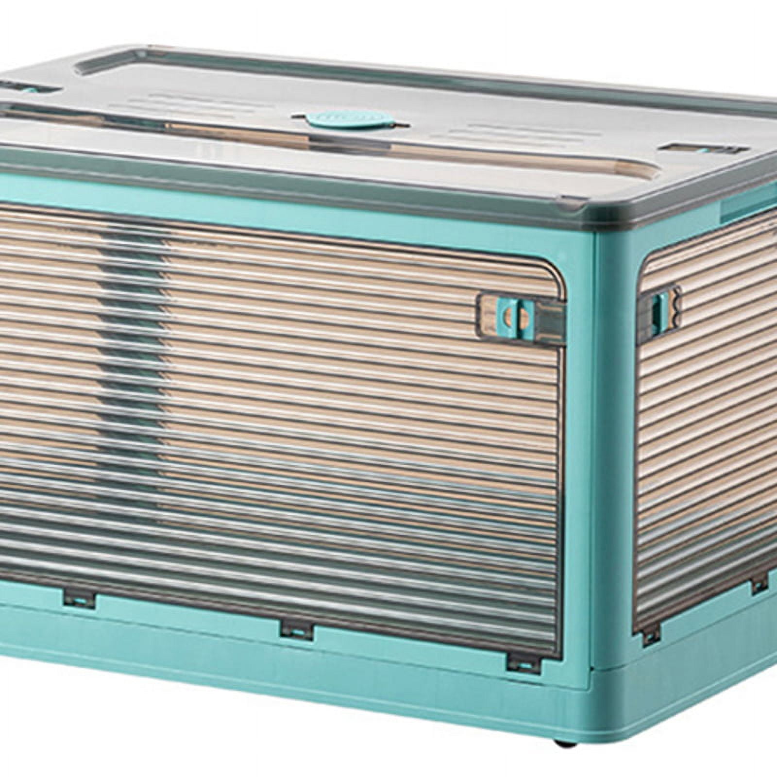 Clear Plastic Storage Bins,Transparent Stackable Storage Bins, Clothes ...