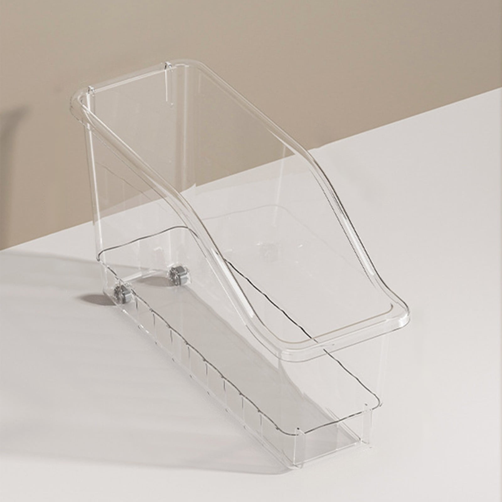 Clear Plastic Storage Box with Wheels | Multi-Functional Rolling ...