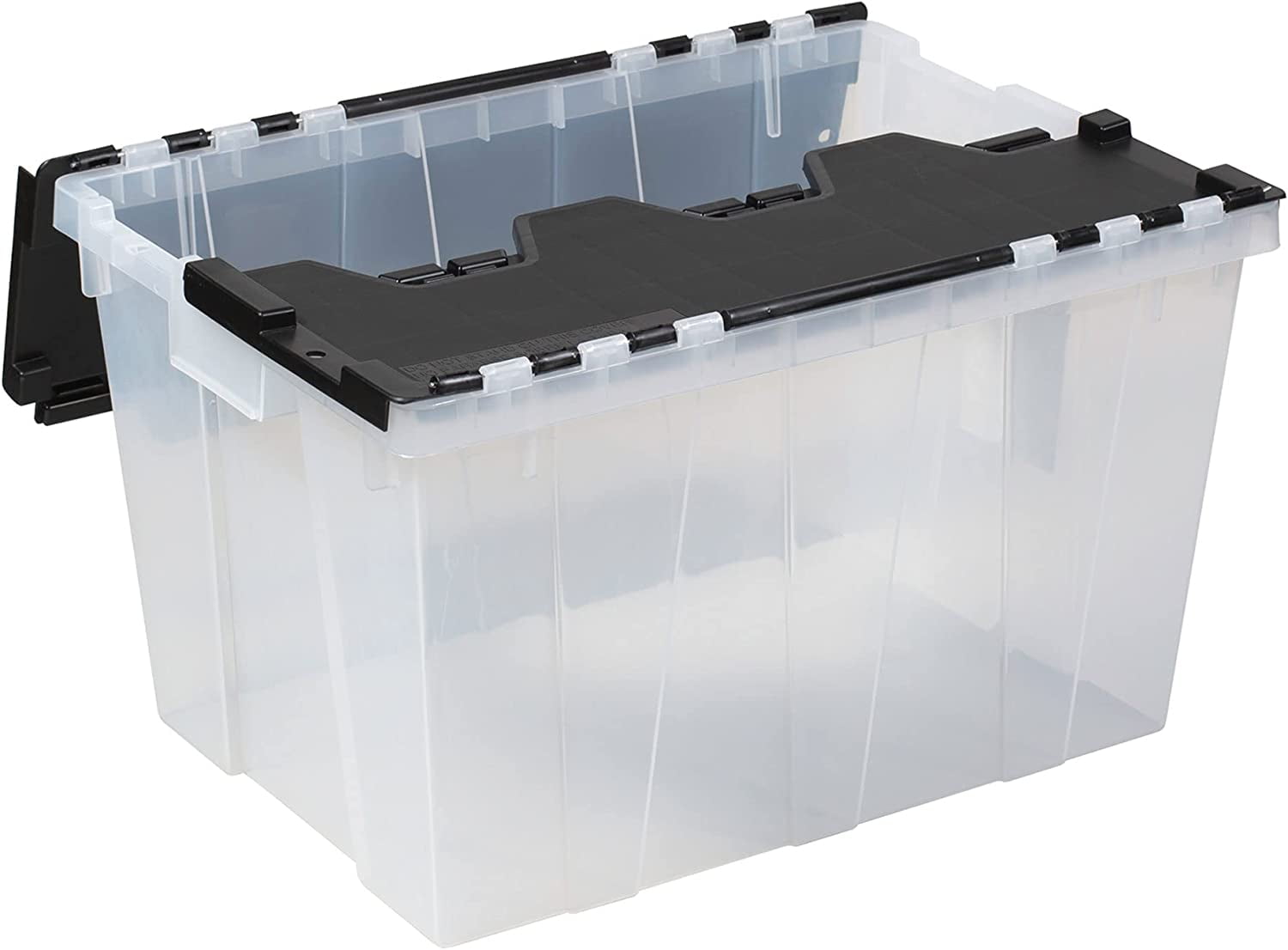 Clear Plastic Storage Container Interlocking Lid (2 Pack) - Walmart.com