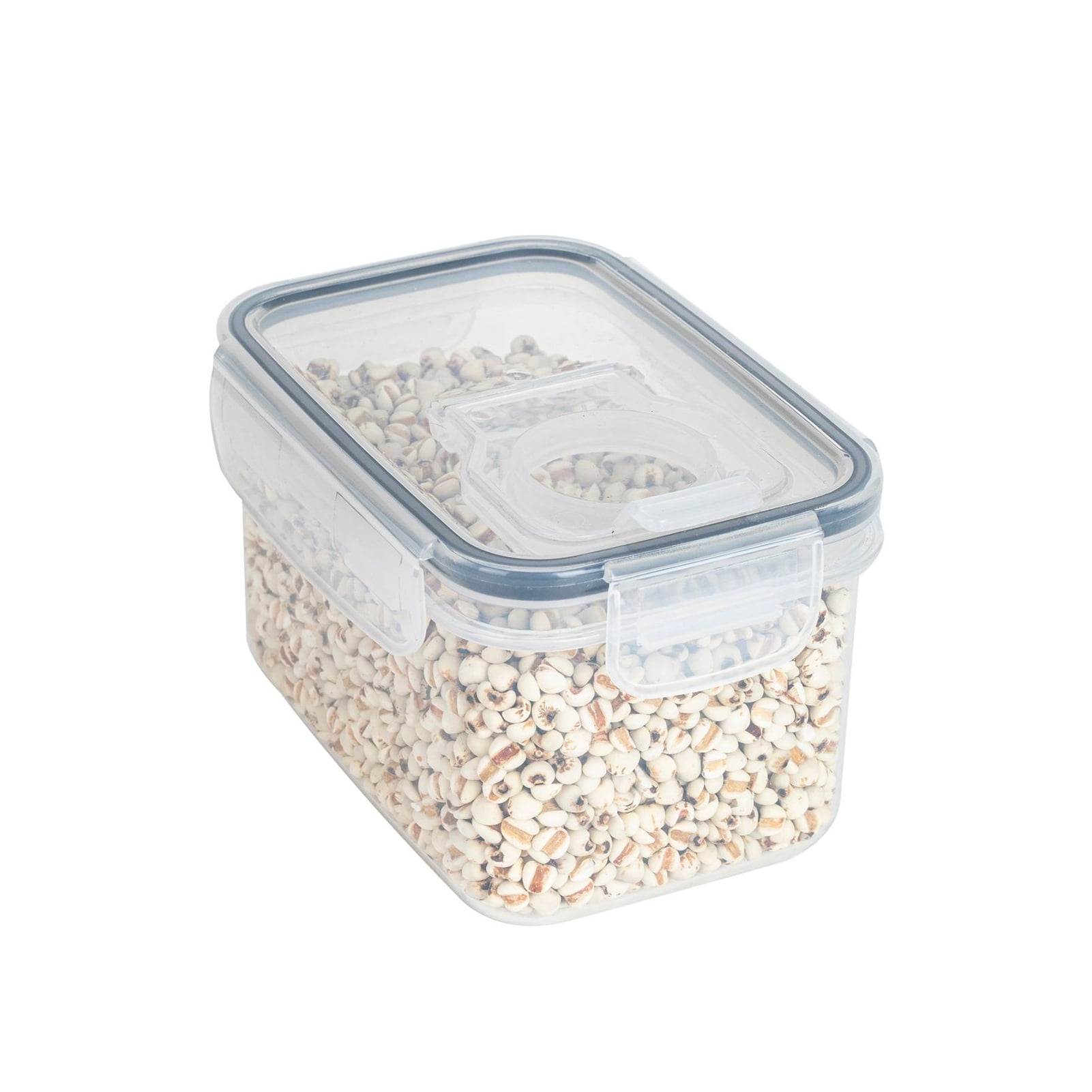 Clear Plastic Storage Jars - Airtight, Moisture-Proof, and Wide-Mouth ...