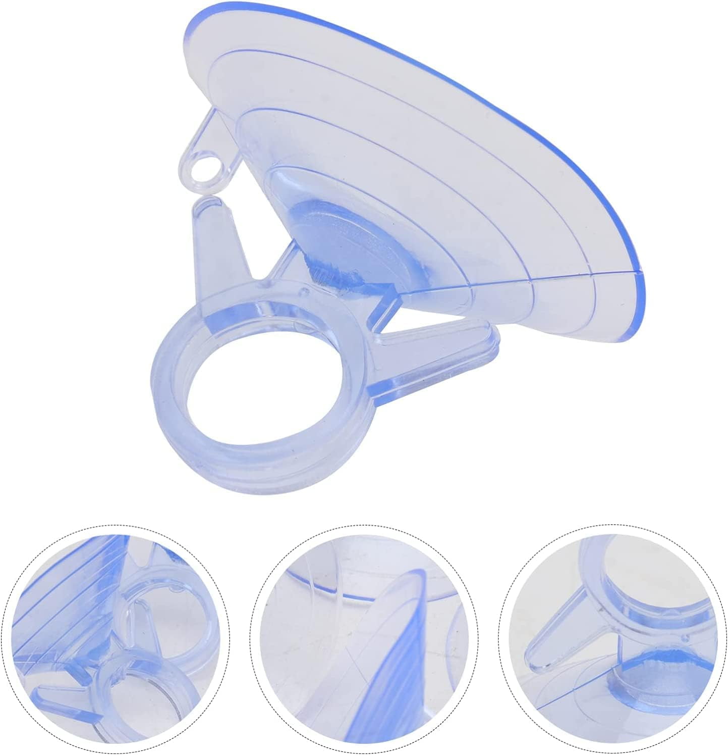 Clear Plastic Suction Cups with Loops?for Glass Windows Windshield Tile ...