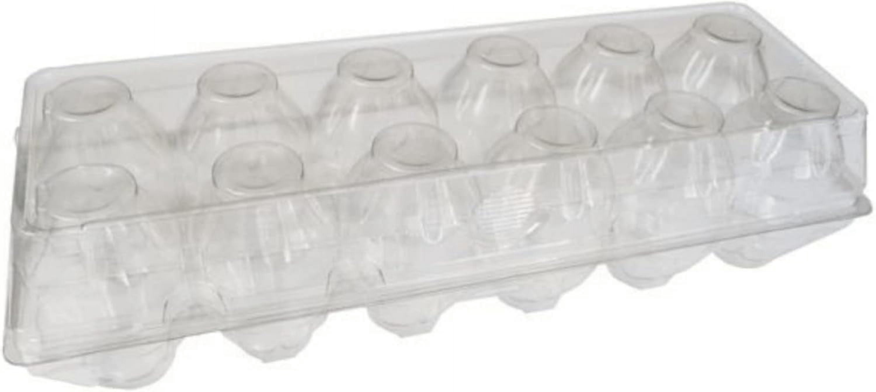 Clear Plastic Super Jumbo Tri-Fold 12-Egg Carton - 35 Pack - Walmart.com