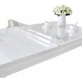 Clear Plastic Table Cover Protector Rectangle 40 x 60'', Thick ...
