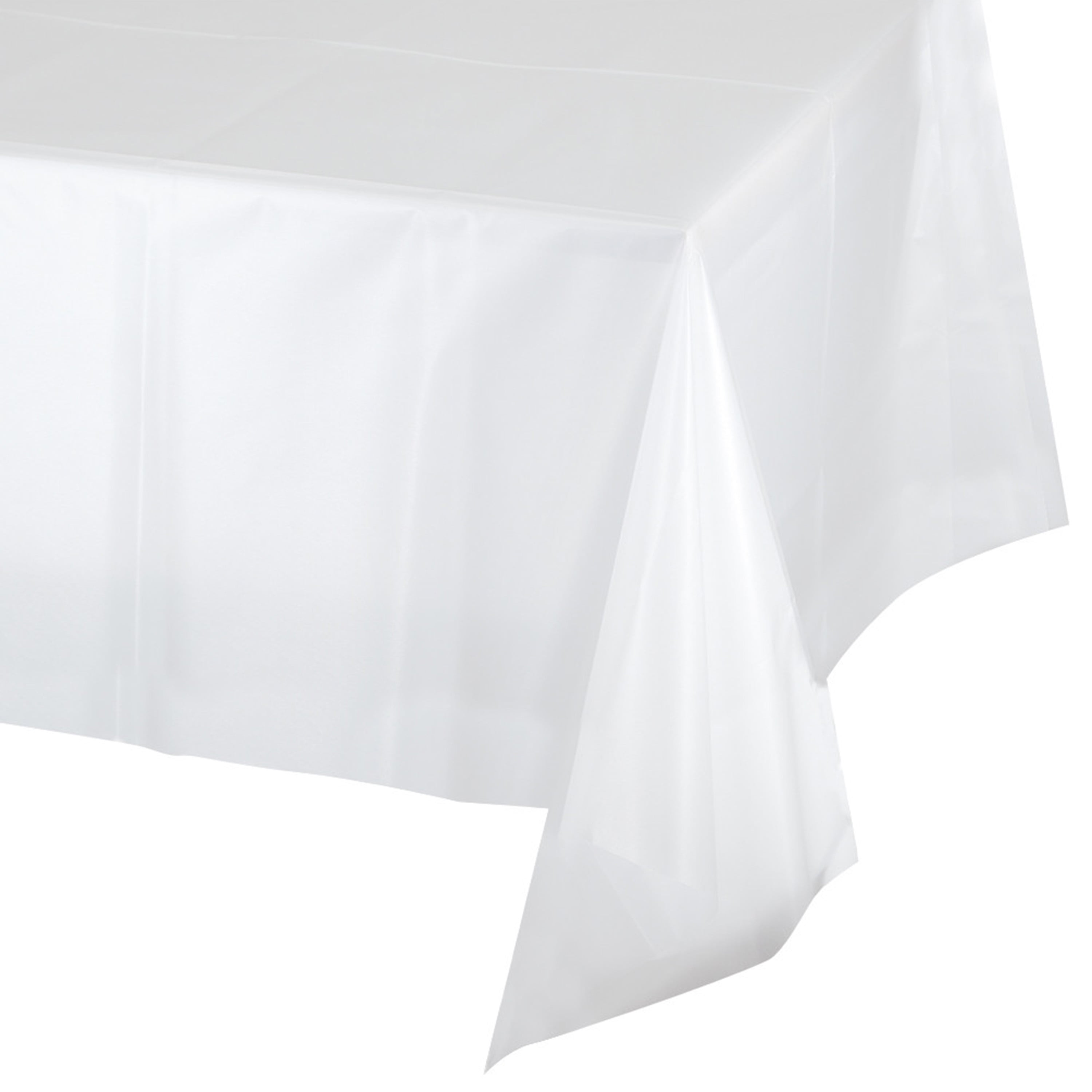 Clear Plastic Tablecloths, 3 Count - Walmart.com
