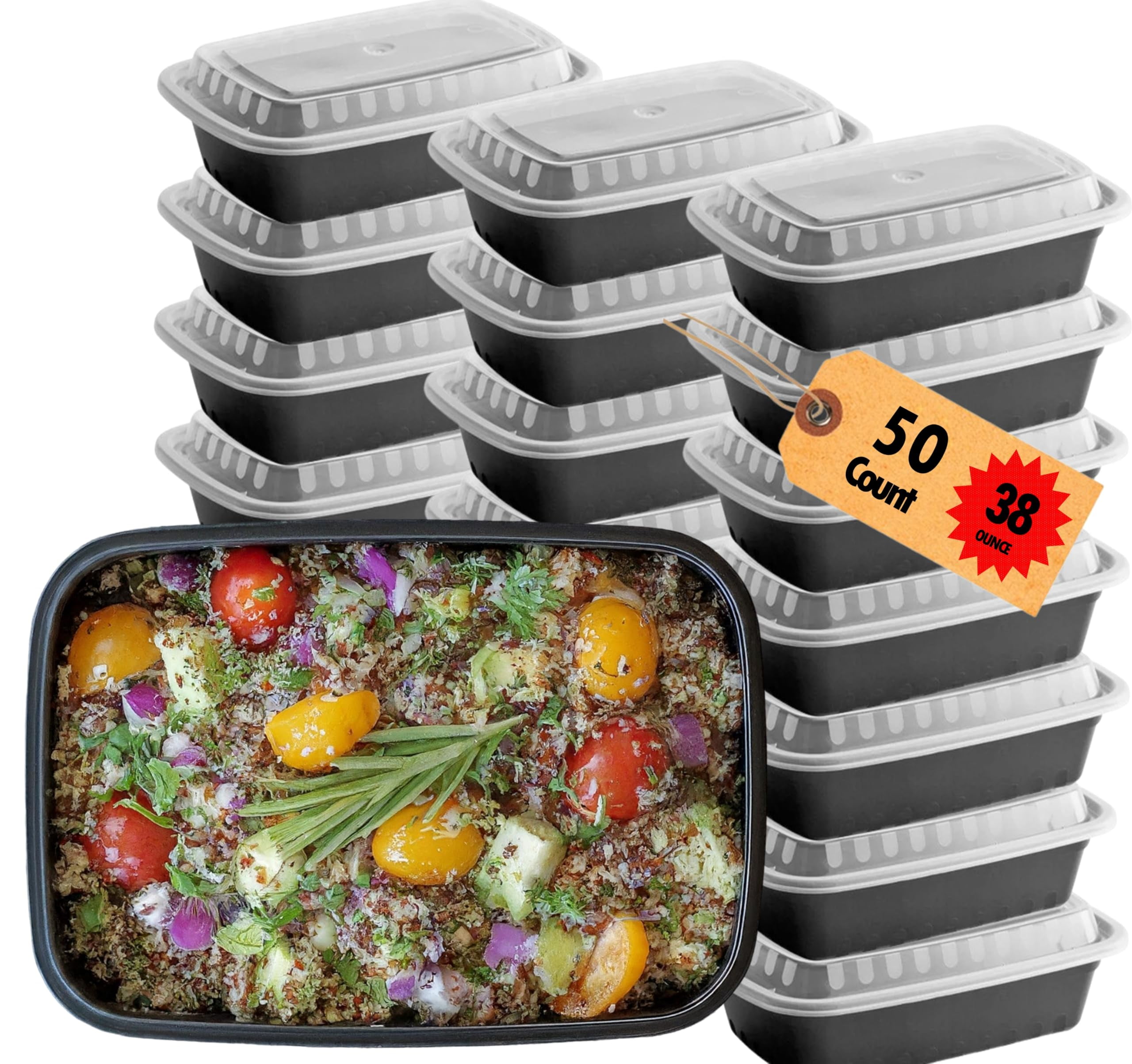 Clear Plastic Takeout Containers - Durable and Sturdy Clamshell Food ...