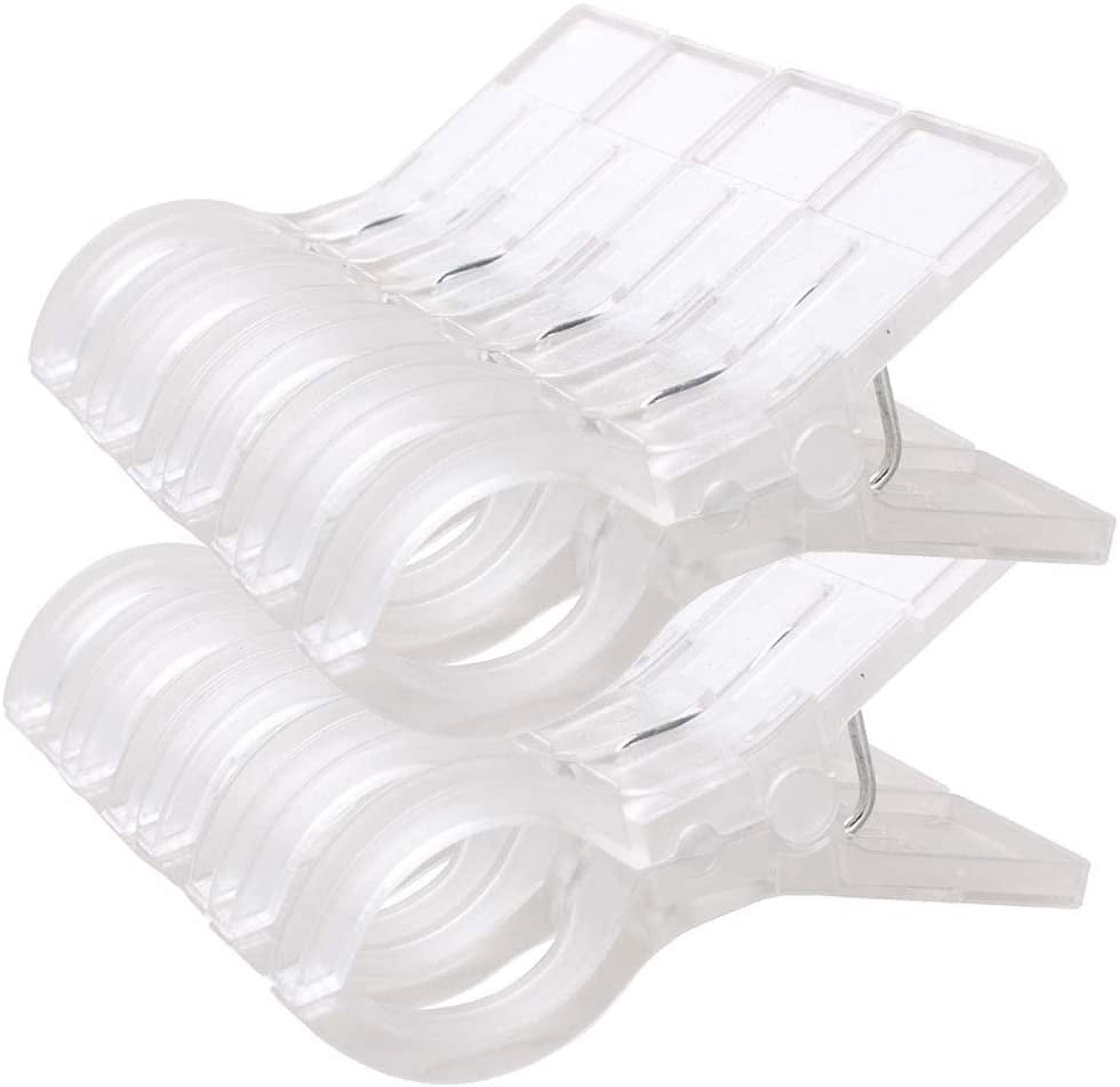 Clear Plastic Towel Clips, 8 Pack - Walmart.com