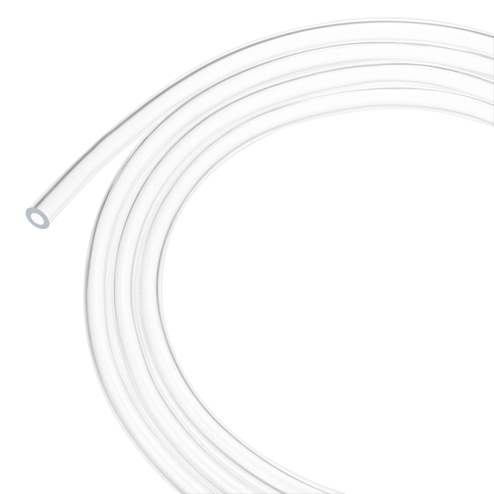 Clear Plastic Tubing, 0.2Inch(5mm) ID 0.35Inch(9mm) OD, 26ft(8m) Length ...