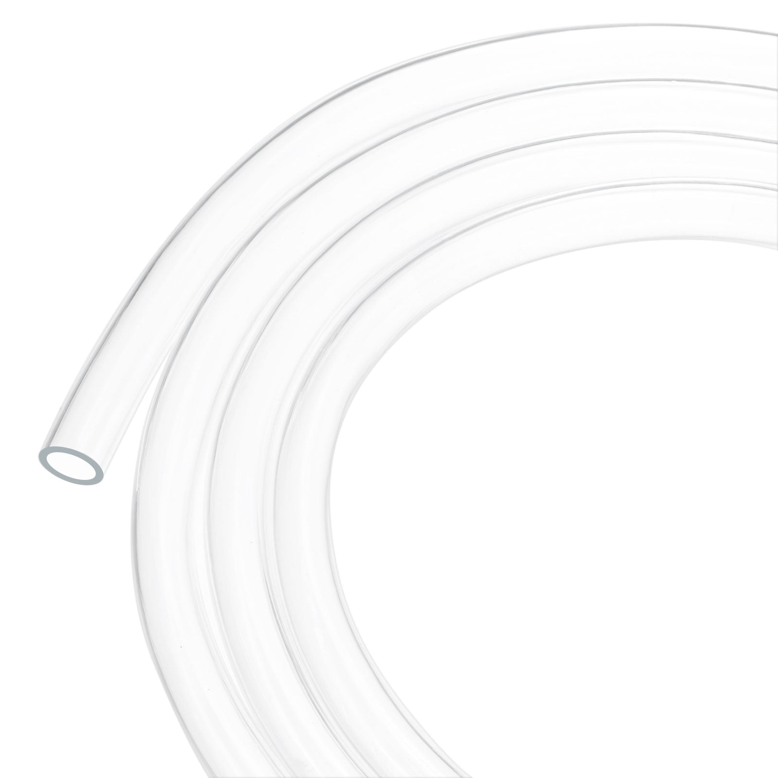 Clear Plastic Tubing, 0.47Inch(12mm) ID 0.63Inch(16mm) OD, 10ft(3.0m ...