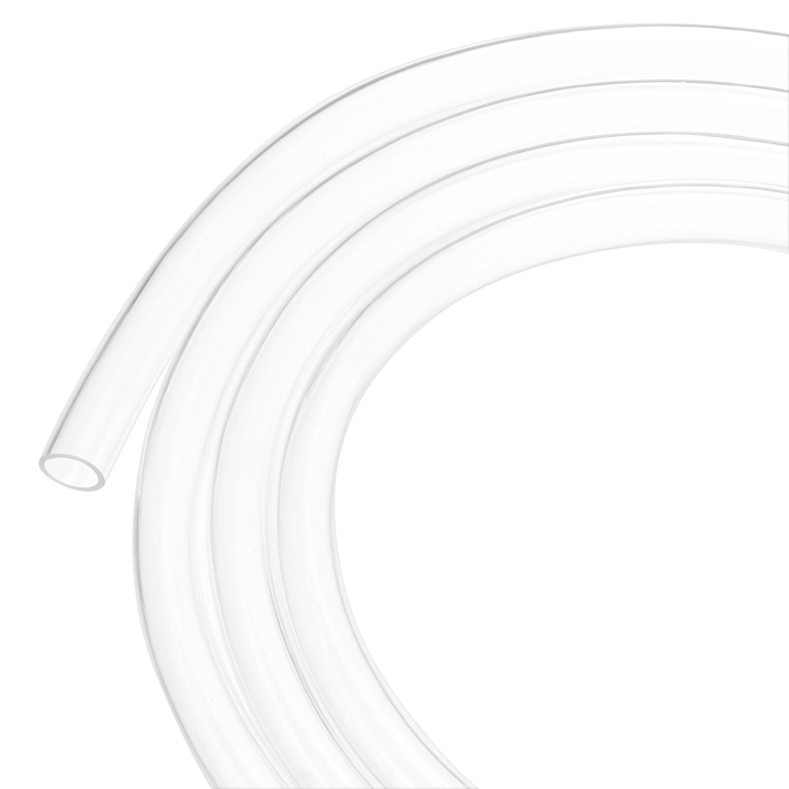 Clear Plastic Tubing, 0.51Inch(13.0mm) ID 0.63Inch(16mm) OD, 10ft(3.0m ...