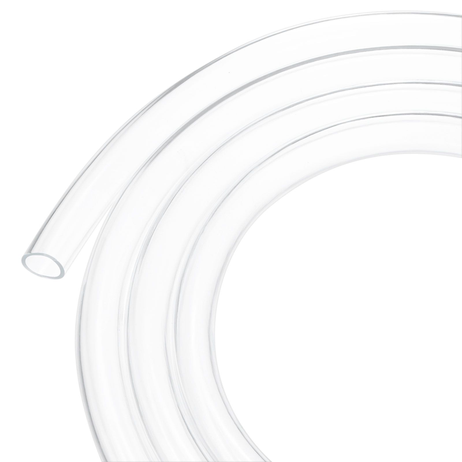 Clear Plastic Tubing, 0.71Inch(18mm) ID 0.79Inch(20mm) OD, 5ft(1.5m ...