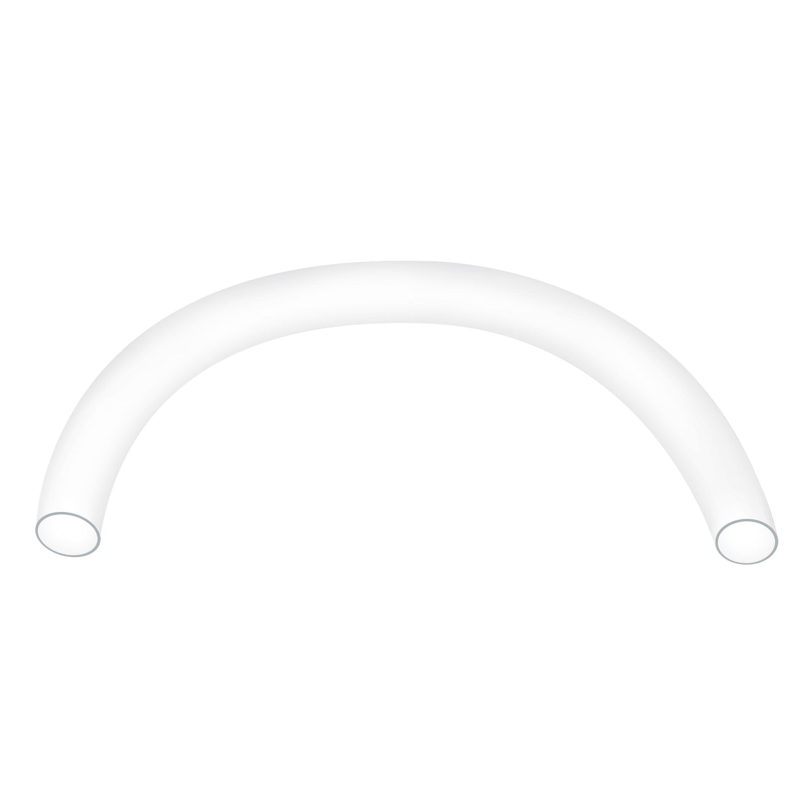 Clear Plastic Tubing, 1.77Inch(45mm) ID 2.01Inch(51mm) OD, 3ft(1m ...