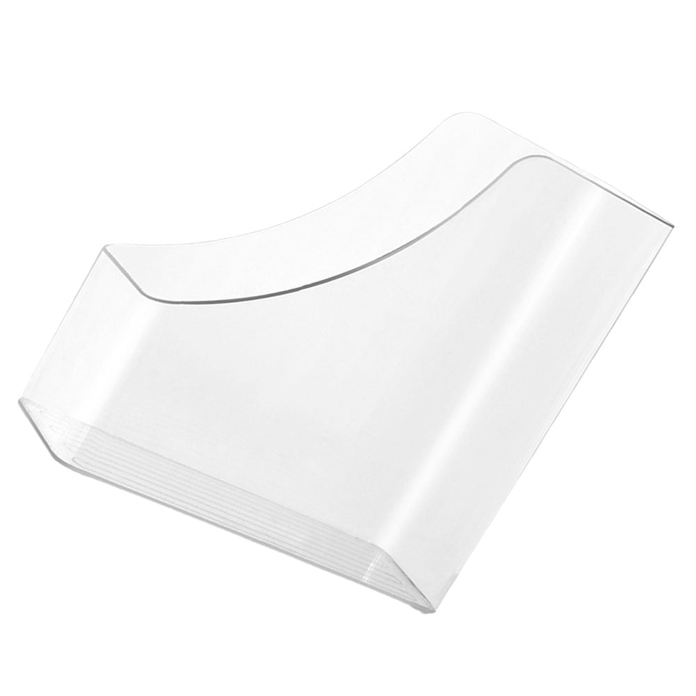 Clear Plastic Vertical File Holder Magazine Organizer Acrylic Document ...