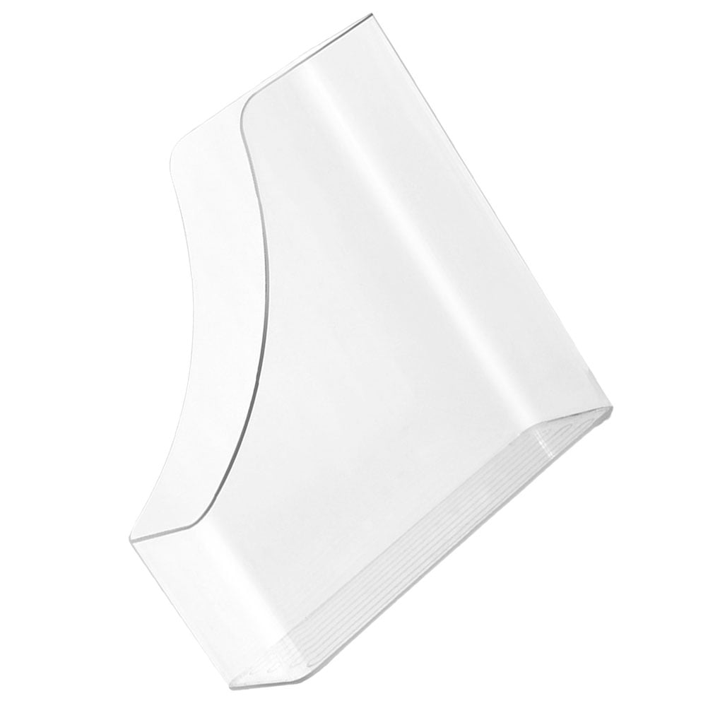 Clear Plastic Vertical File Holder Magazine Organizer Acrylic Document ...