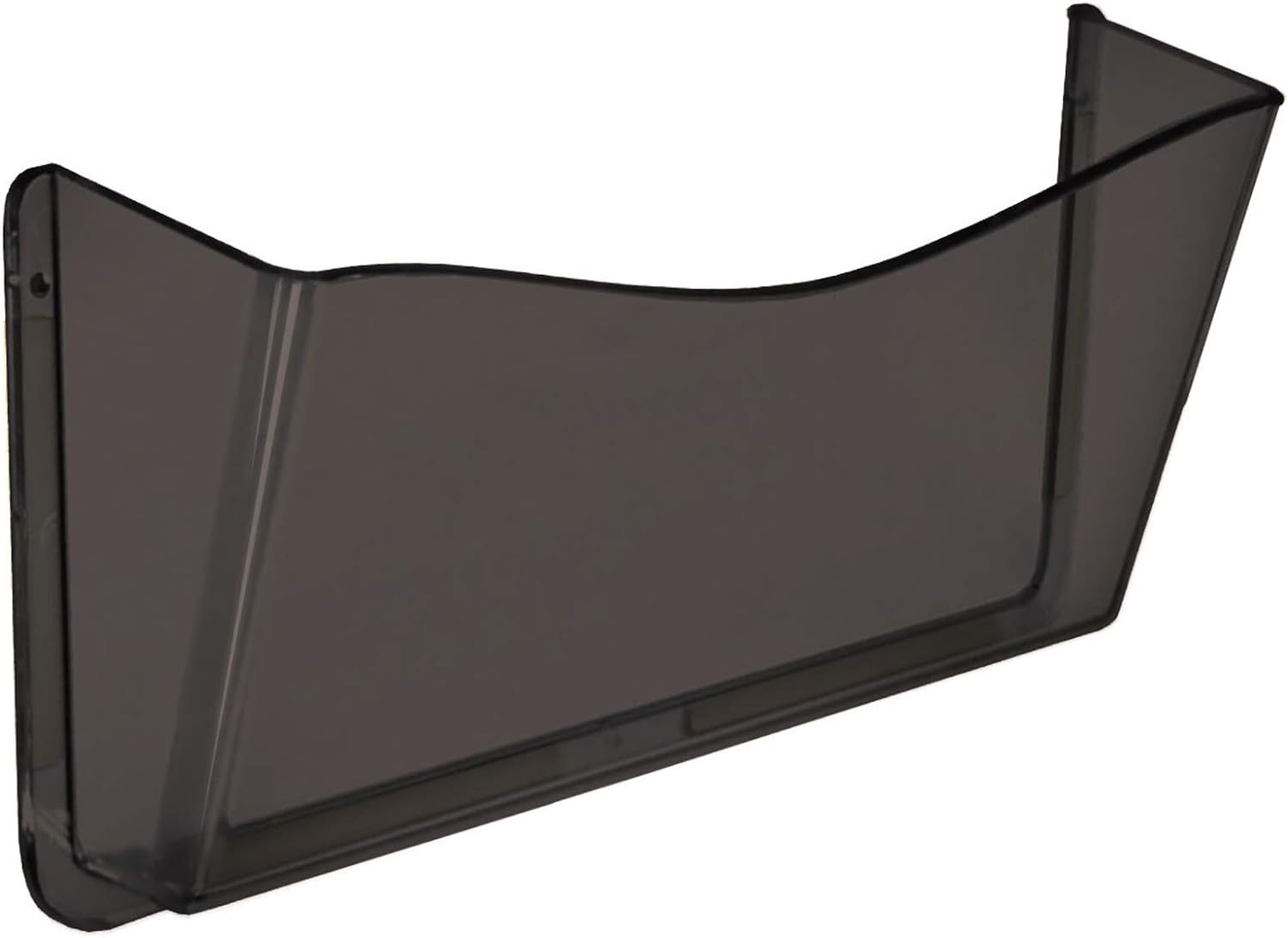 Clear Plastic Wall Mount File Holder with Hanging Hardware, Colored, 4 ...