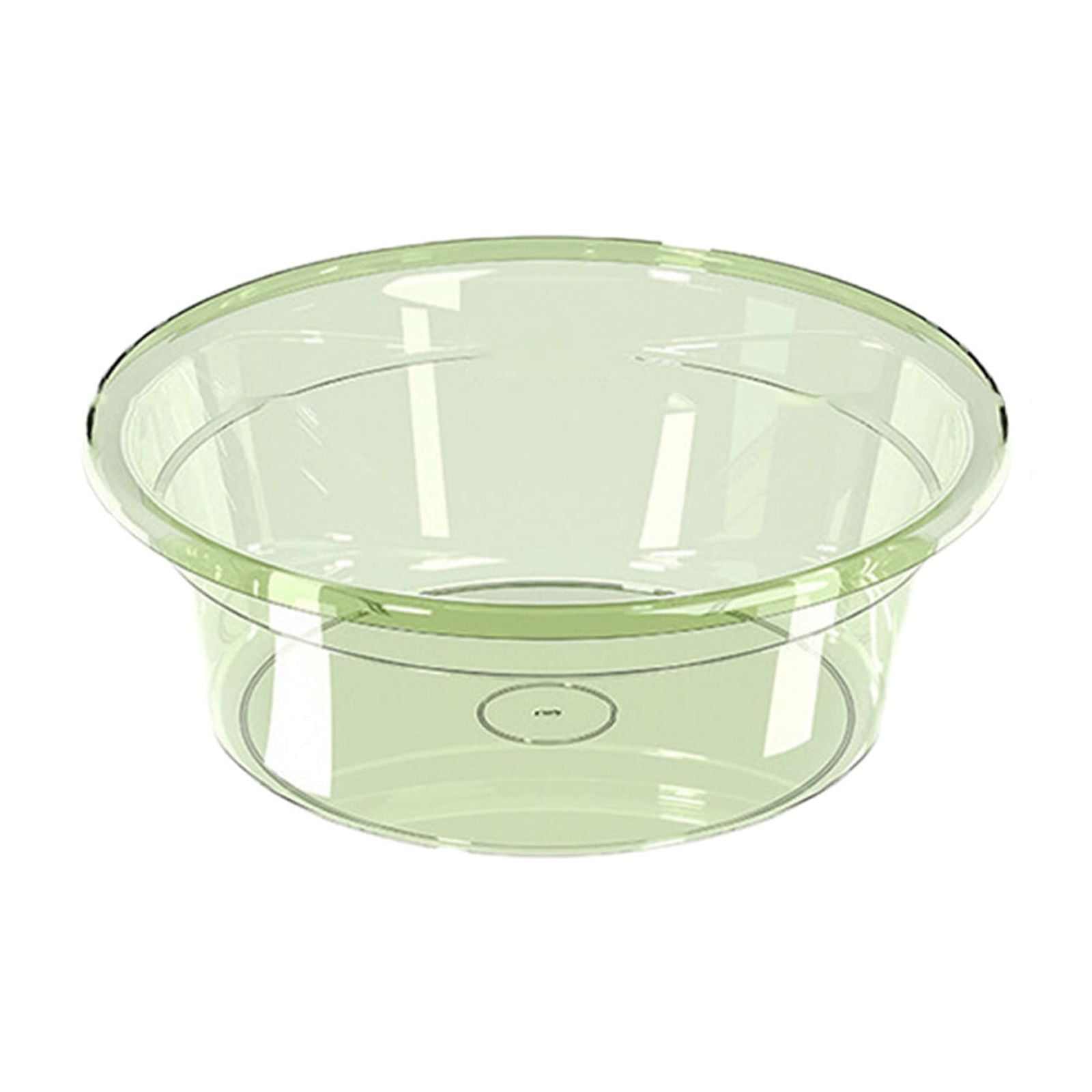 Clear Plastic Washbasin, Portable Wash Basin Tub, Thickened Round ...