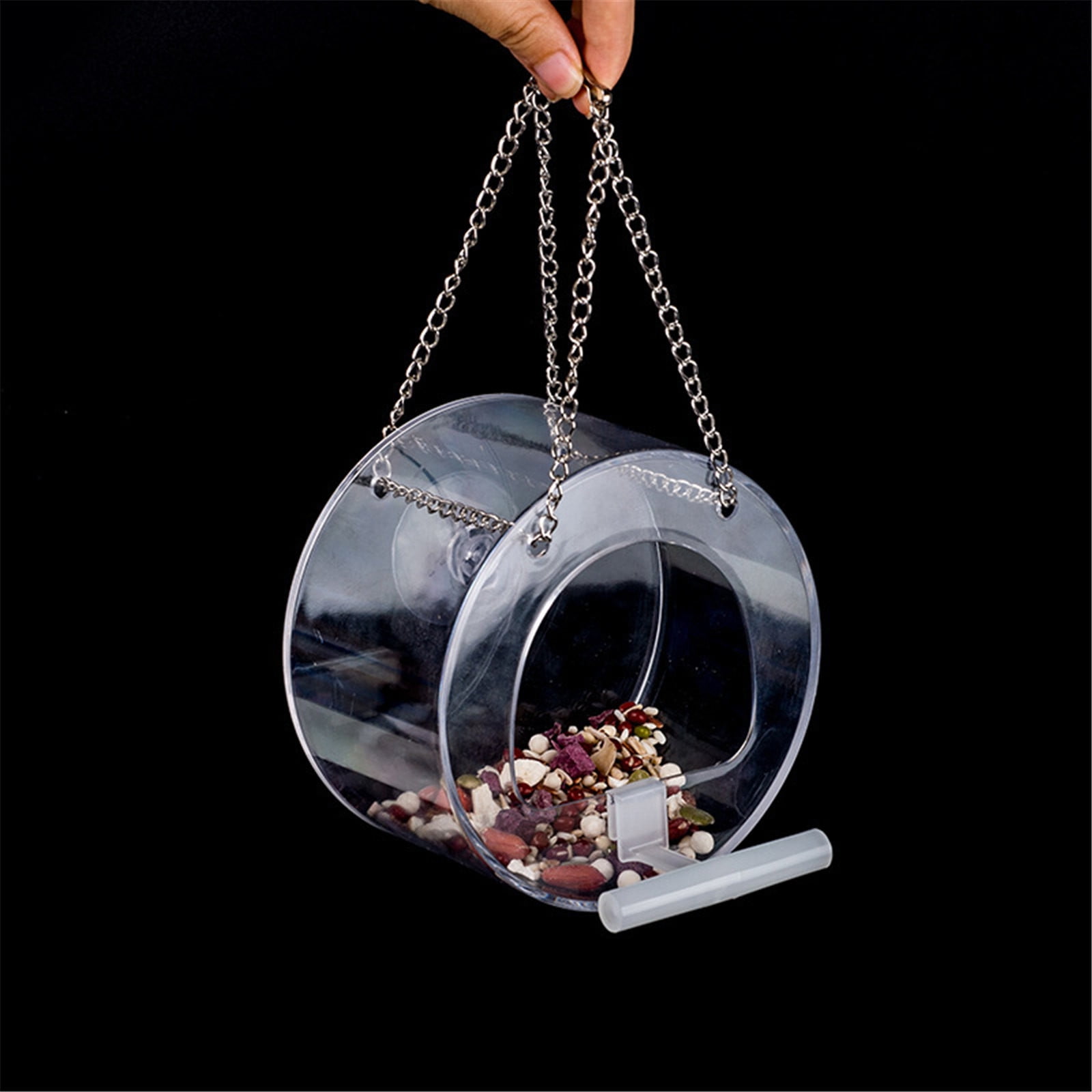 Clear Plastic Window Bird Feeder for Outside,Squirrel Proof Window Bird ...