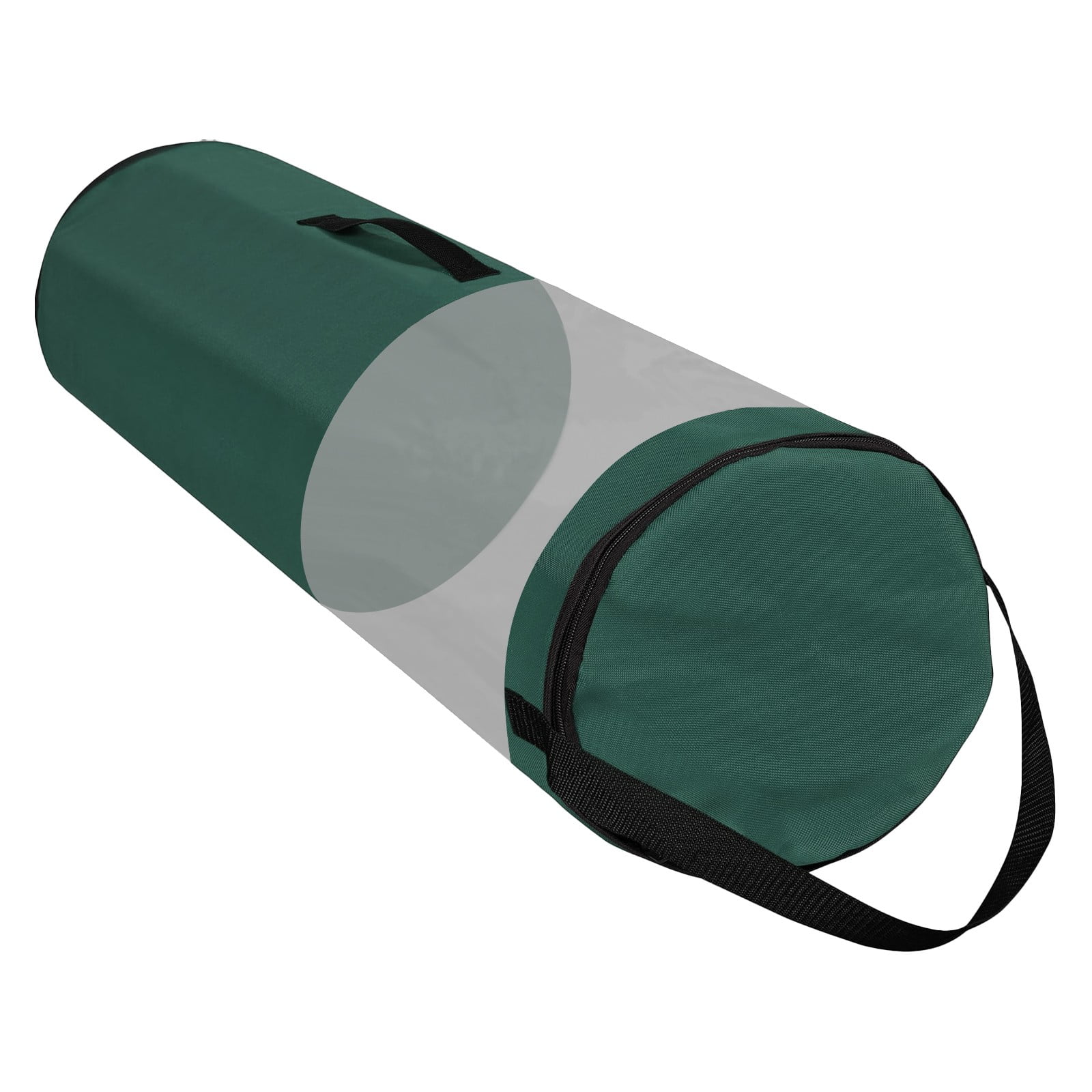 Clear Plastic Wrapping Paper Storage Bag with Zippered Top And Handles ...