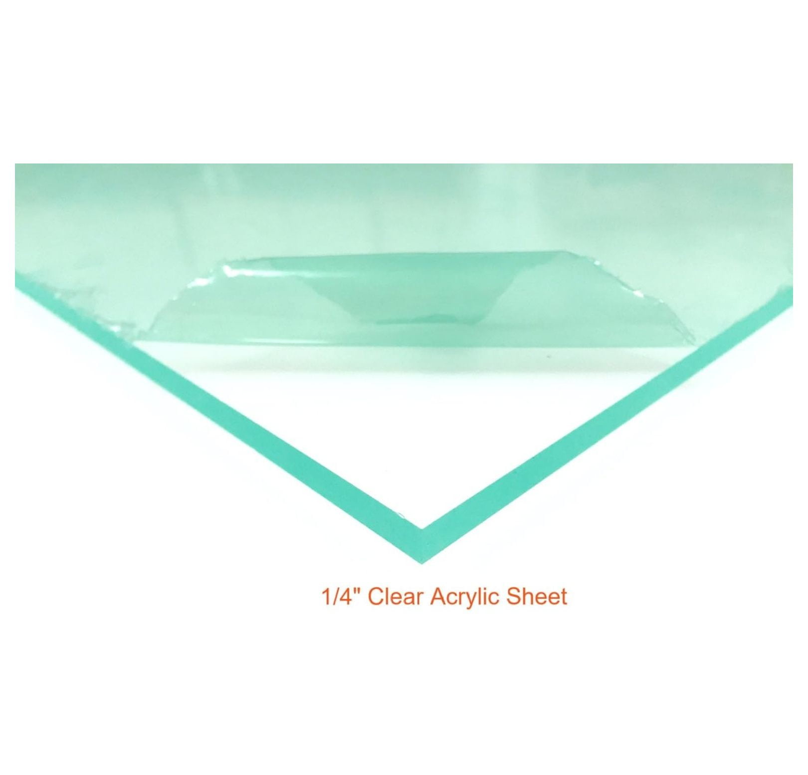 Clear Plexiglass Sheet - 1/4" Thick- 12" x " - Walmart.com