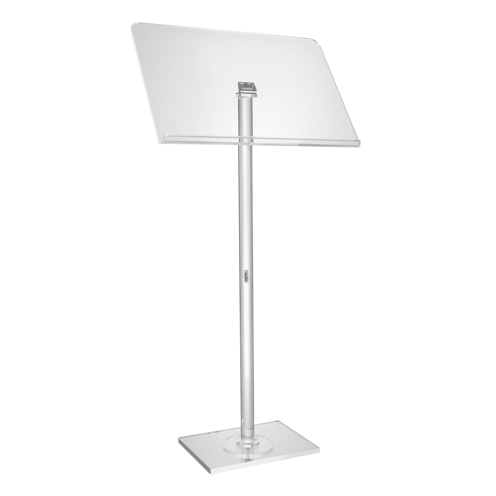 Clear Podium Lecterns Podiums Stand, Acrylic Podium Plexiglass Church ...