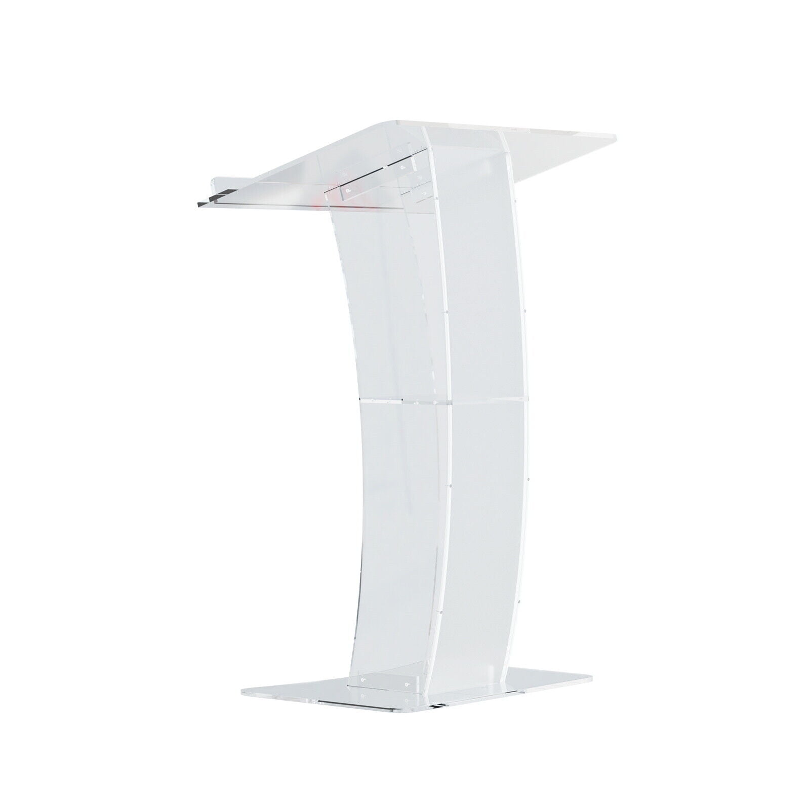 Clear Podium Lecterns Podiums Stand, Acrylic Podium Plexiglass Church ...