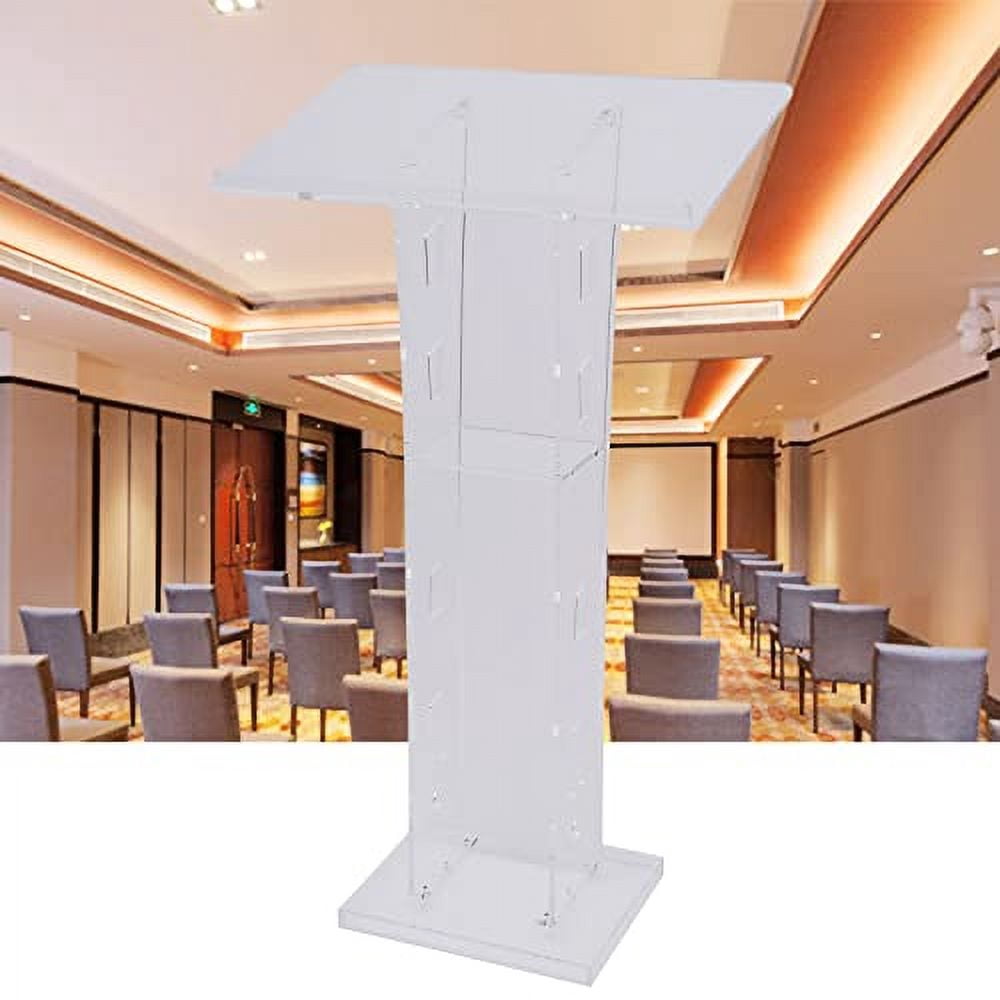 Acrylic Stand Yadlan Acrylic Podium Top Pulpit Plexiglass Church ...