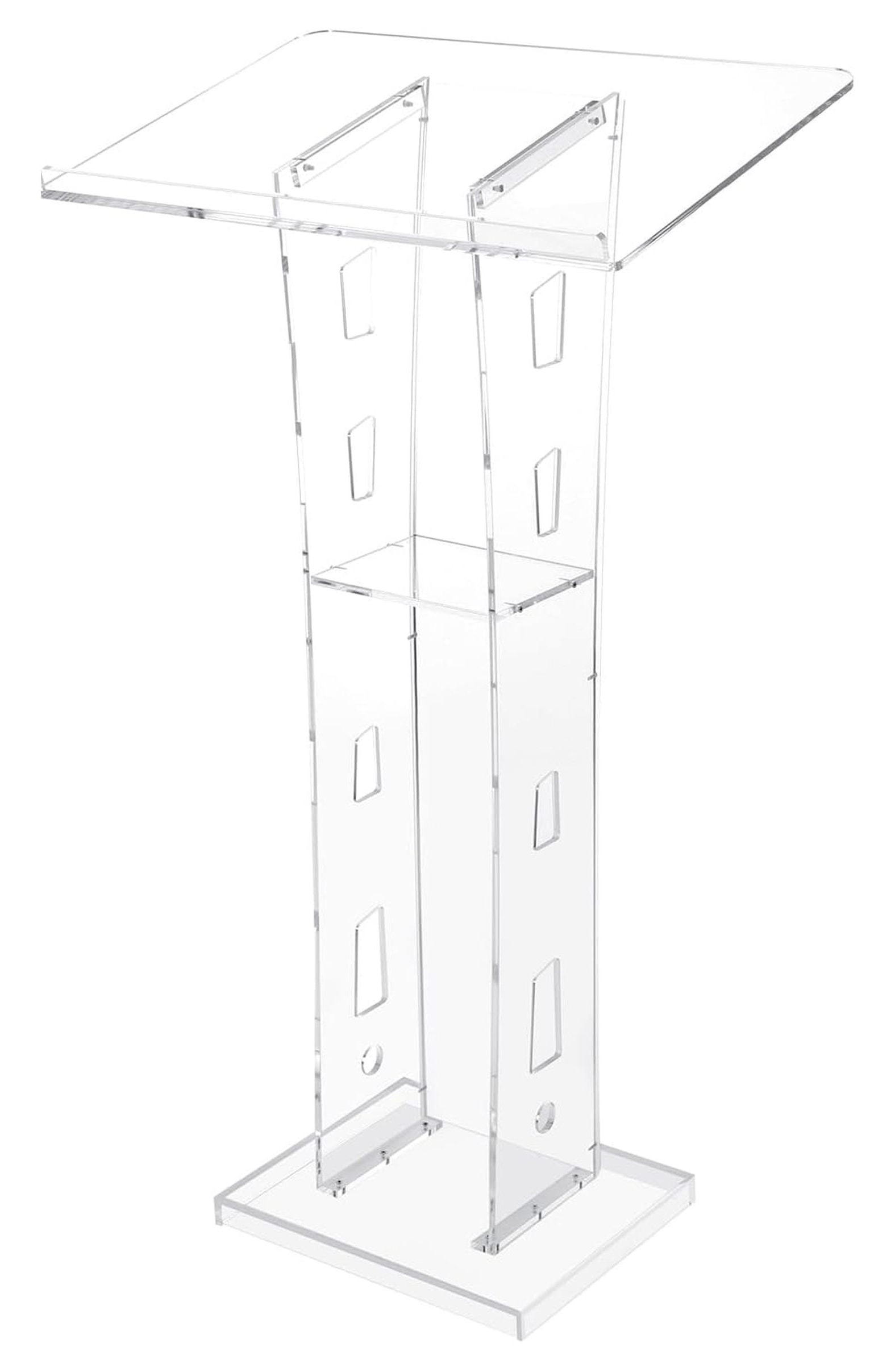 Clear Podium Stand Acrylic Pulpits for Churches, Professional Portable ...
