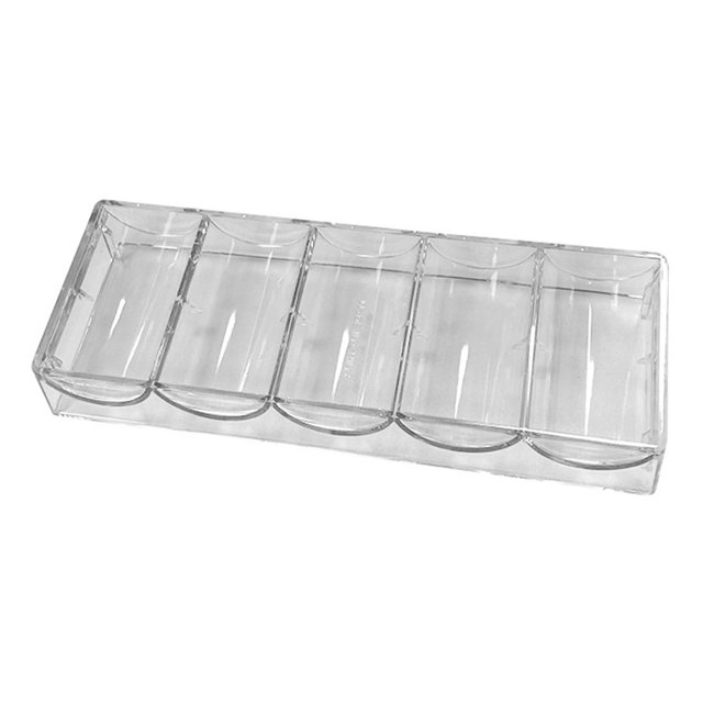 Clear Poker Chip Tray Clear Acrylic Poker Chip Trays Standard Size ...
