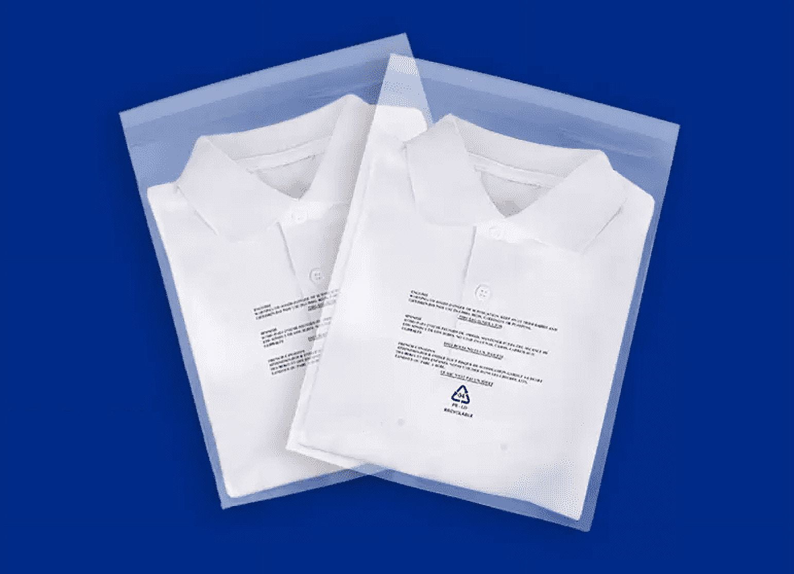 Clear Poly Bags, Suff. Warning 18x24 Plastic Shipping Packaging Mailer ...