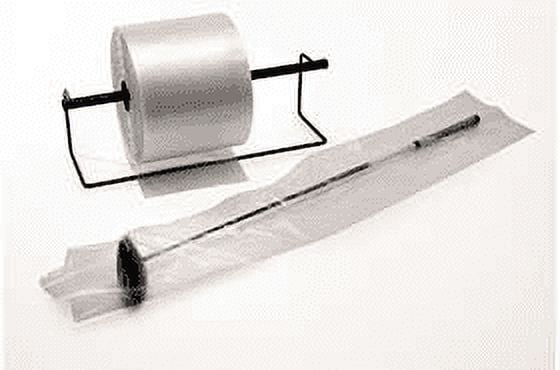 Clear Poly Tubing 2 mil, 2 inches X 1500 feet, Flat Wound LDPE, FDA ...