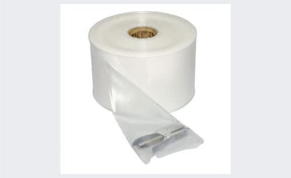 Clear Poly Tubing Multiple Sizes - 4Mil - 7"x1075ft Plastic Roll to ...