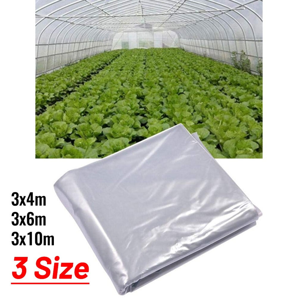 Clear Polythene Plastic Sheeting Garden Diy Material Cover For ...