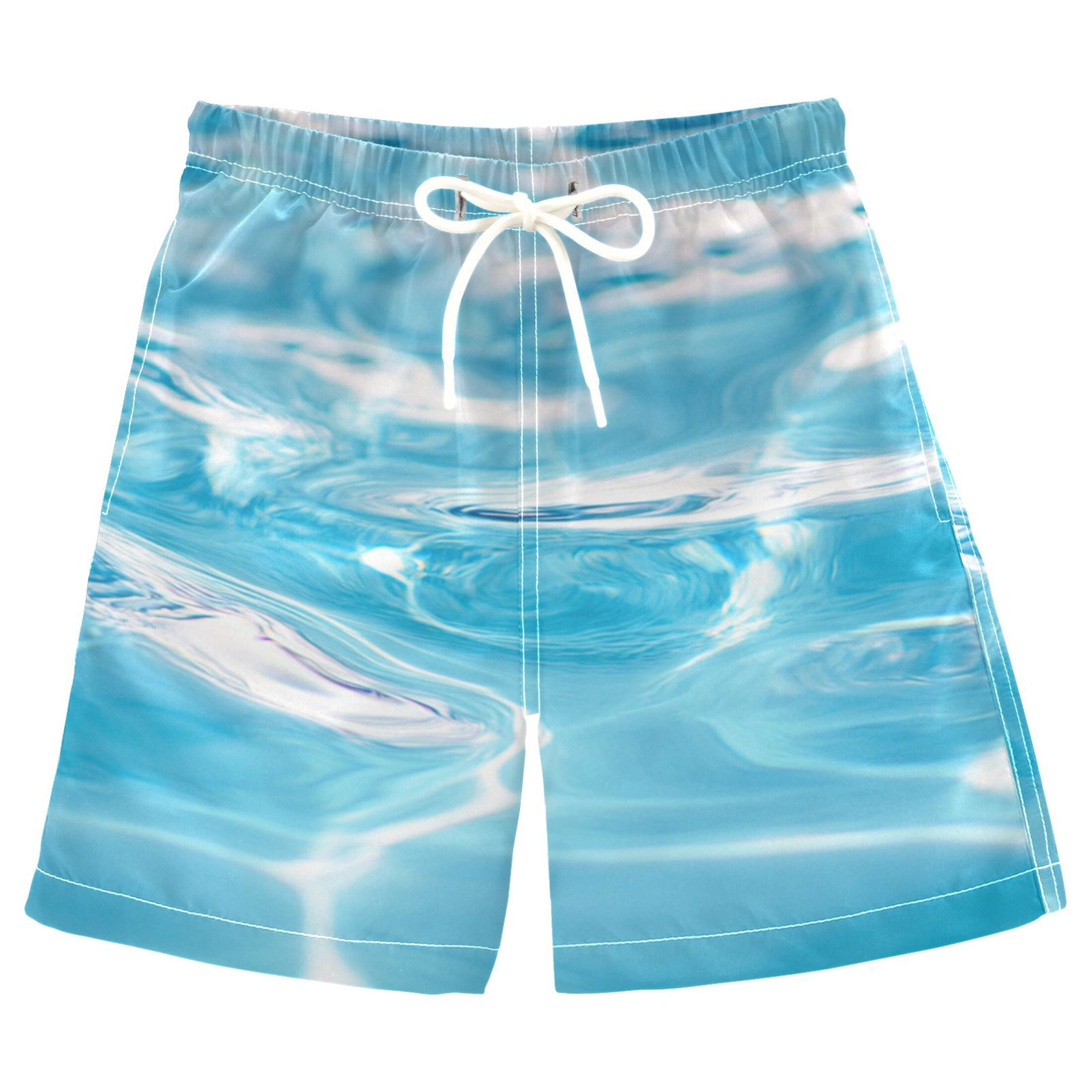 Clear Pool Water Boys' Beach Pants Board Shorts Swim Trunks Bathing ...