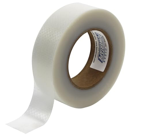 Clear Power Tape Hem Reinforcing Tape for Banners - 1.5" x 36 yards ...