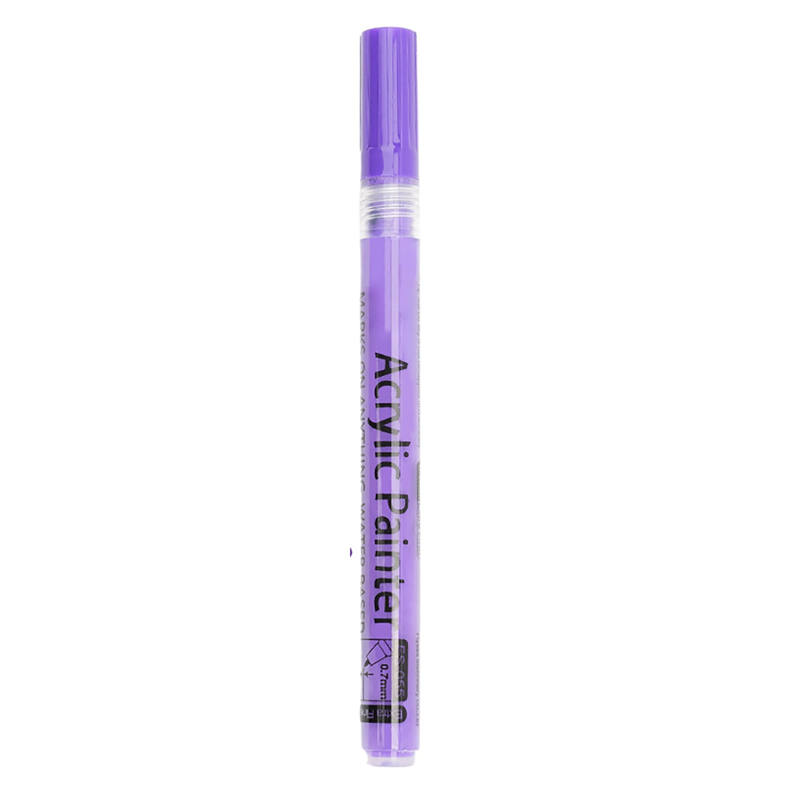 Clear Printing Acrylic Marker Color Pen Oil-based Soft Tip Marker Pen ...