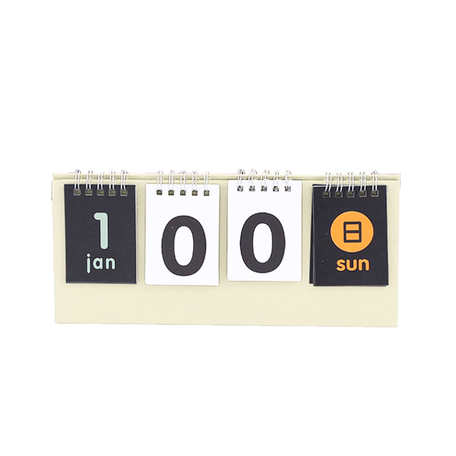 Clear Printing Double Coil Countdown Calendar Base Modern Style Exam ...