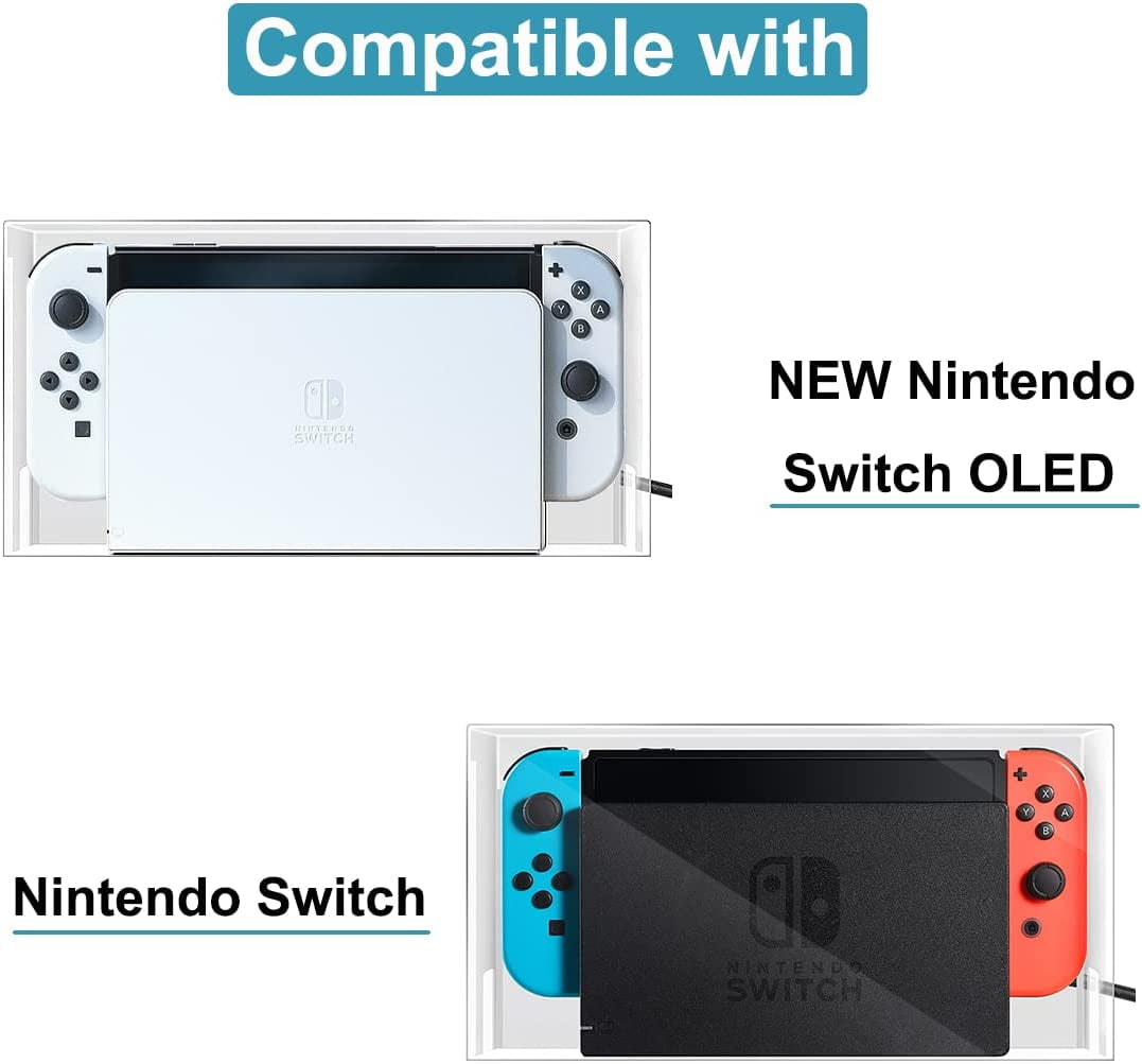 Clear Protective Case Dust Display Box Cover for Nintendo Switch with ...