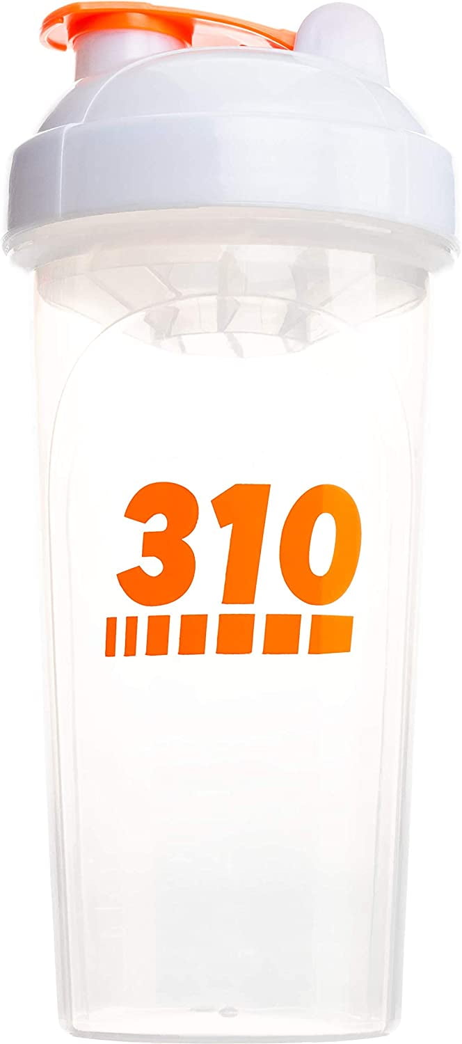Clear Protein Shaker Bottle by 310 Nutrition - Meal Replacement Blender ...