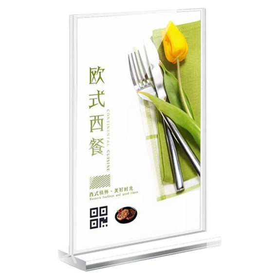 Table Sign Holder With Stable Base For Office Front Desk Information ...