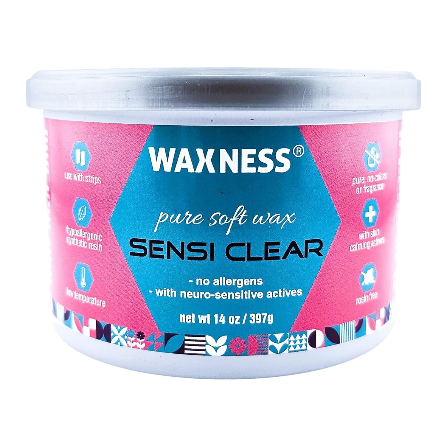 Clear Pure Soft Wax Ti 14 oz 397g - Walmart.com
