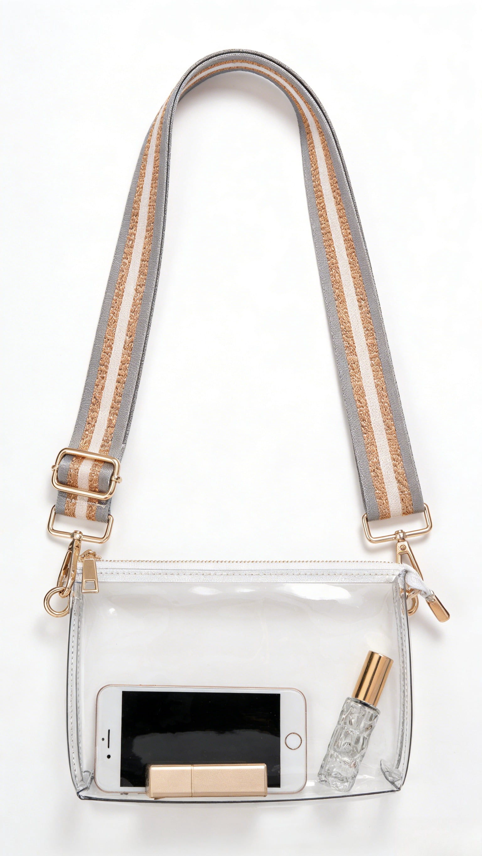 Clear Purse for Women - Stadium Approved Crossbody Bag, Small Stadium ...