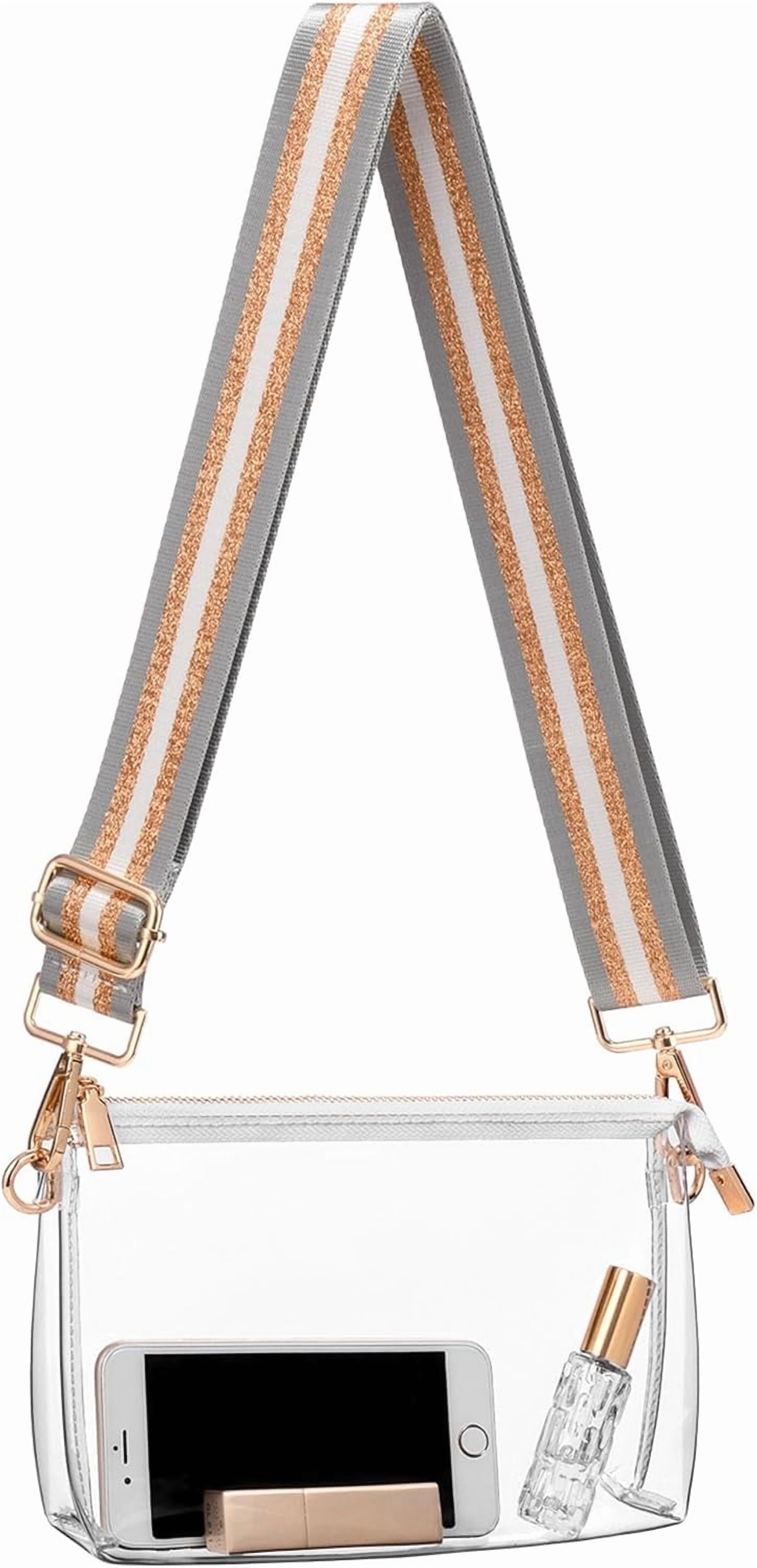 Lohol Clear Purse for Women - Stadium Approved Small Crossbody Bag for ...